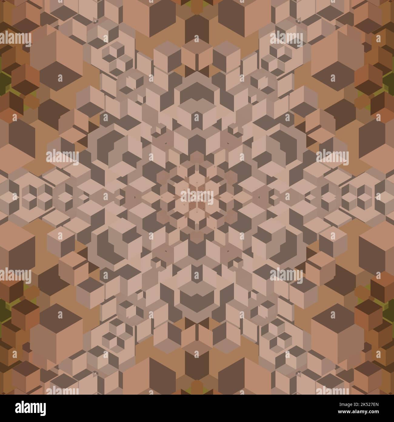 Abstract Computer generated Fractal design. A fractal is a never-ending ...