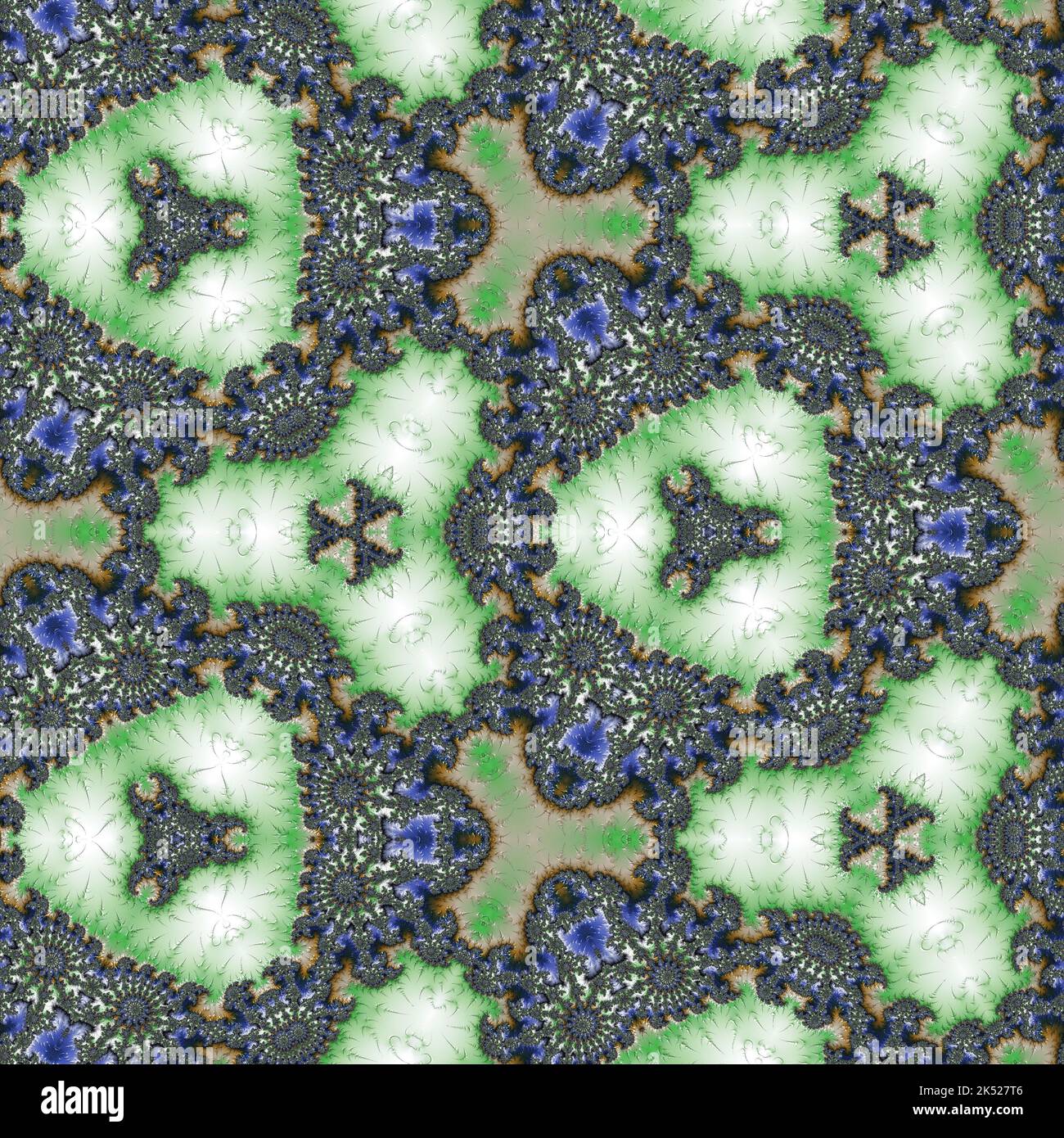Abstract Computer generated Fractal design. A fractal is a never-ending ...