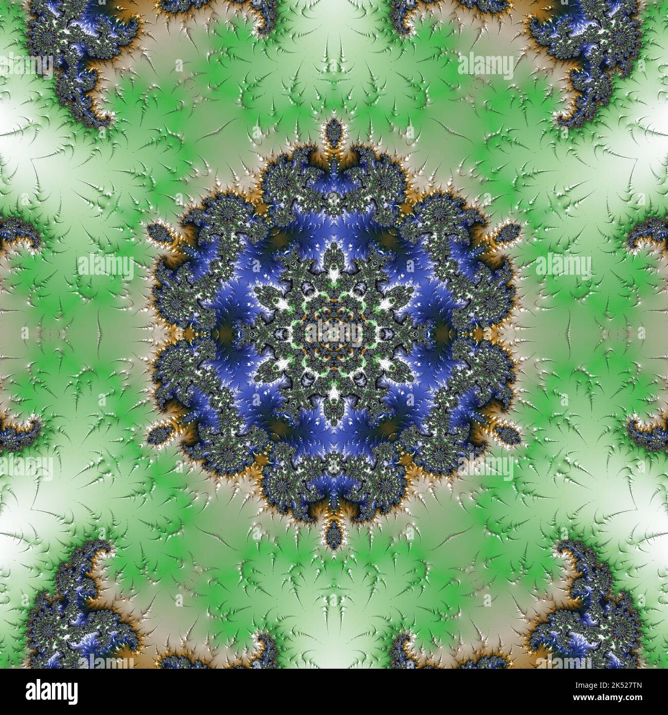Abstract Computer generated Fractal design. A fractal is a never-ending ...