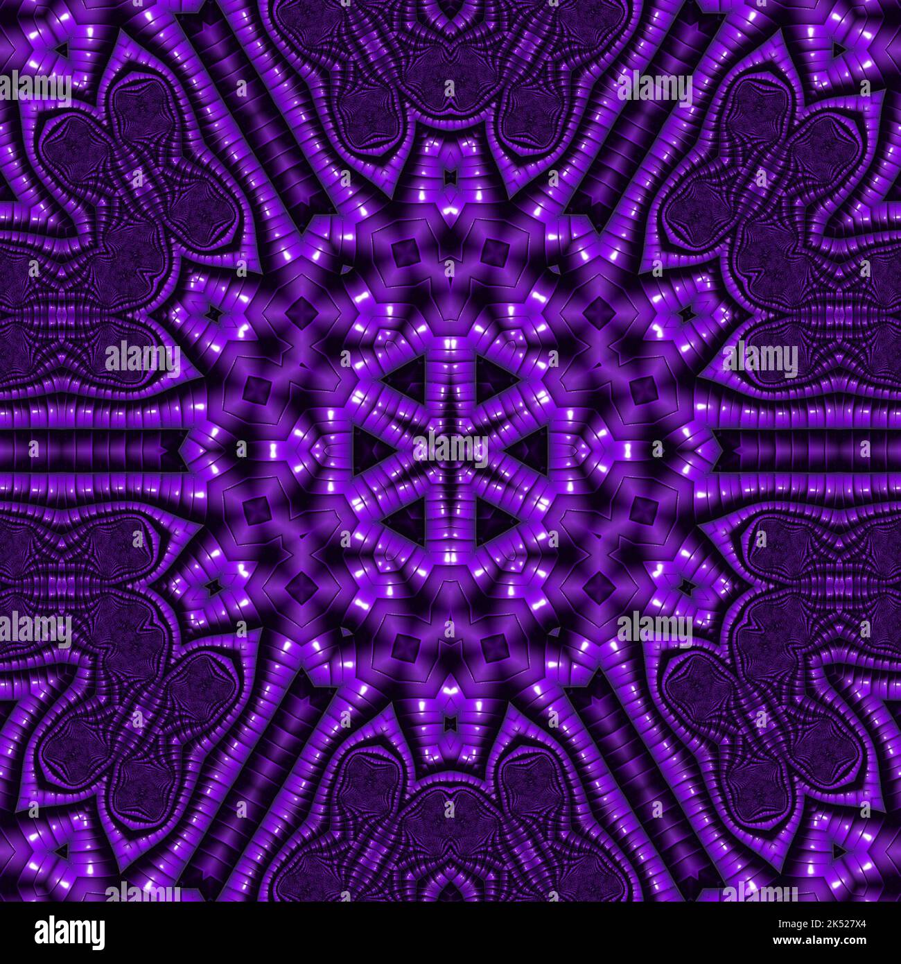 Abstract Computer generated Fractal design. A fractal is a never-ending ...