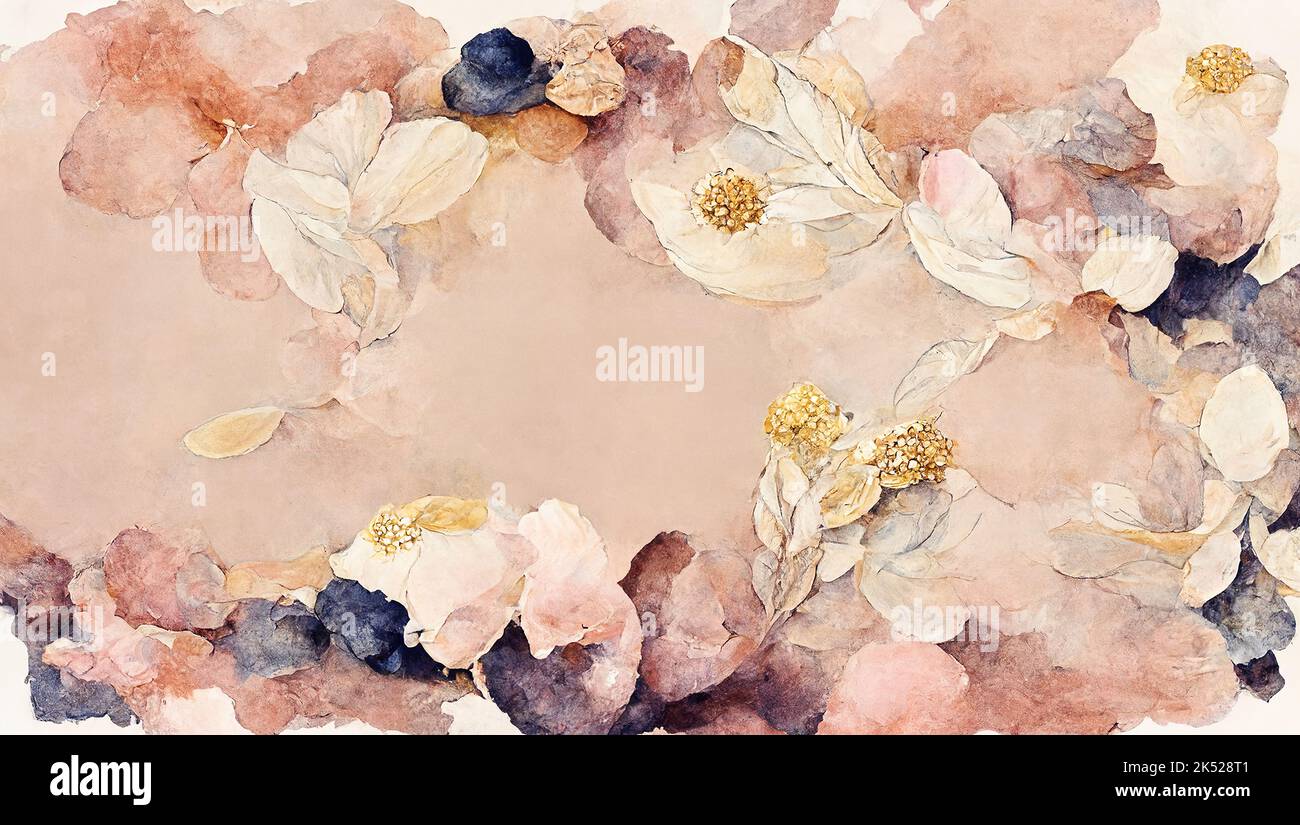 Navy blue watercolor background hi-res stock photography and images - Alamy