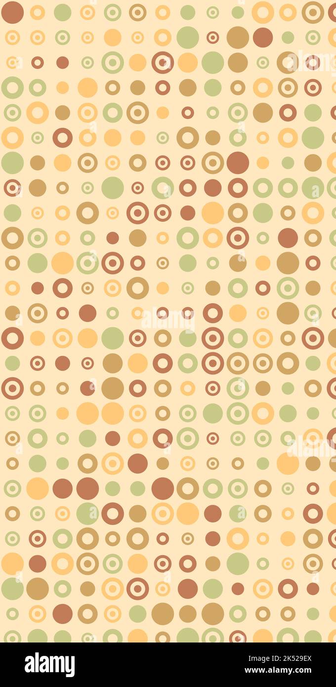 Abstract Round Colour Halftone computational art background ...