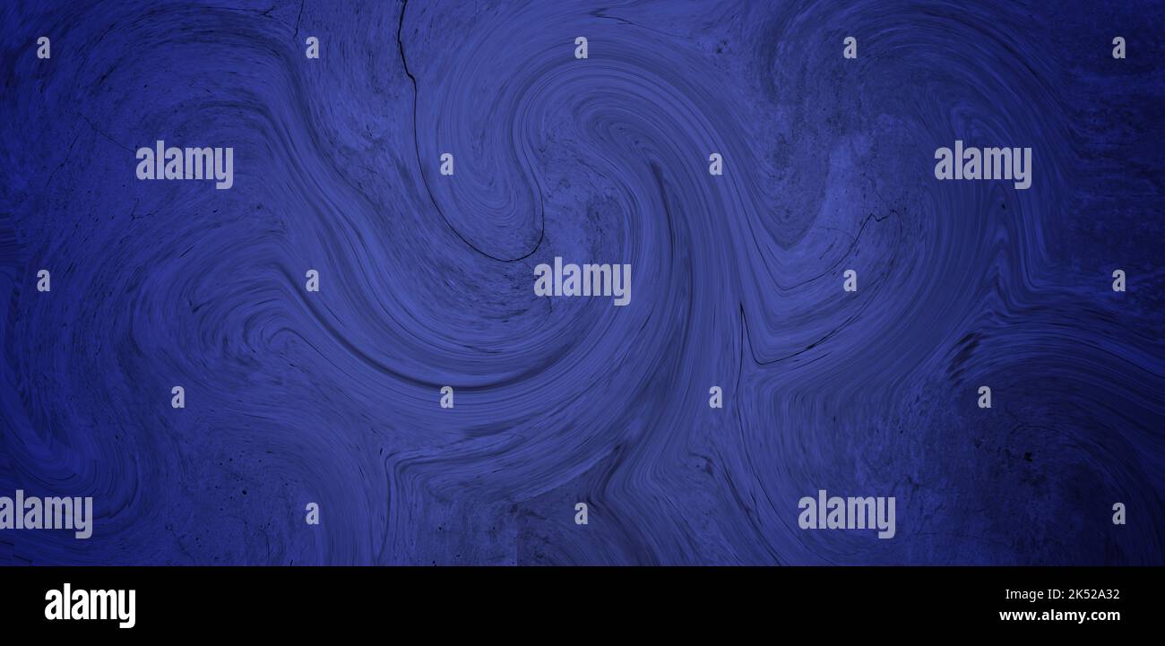 A background with wavy abstract liquid blue paint pattern Stock Photo ...