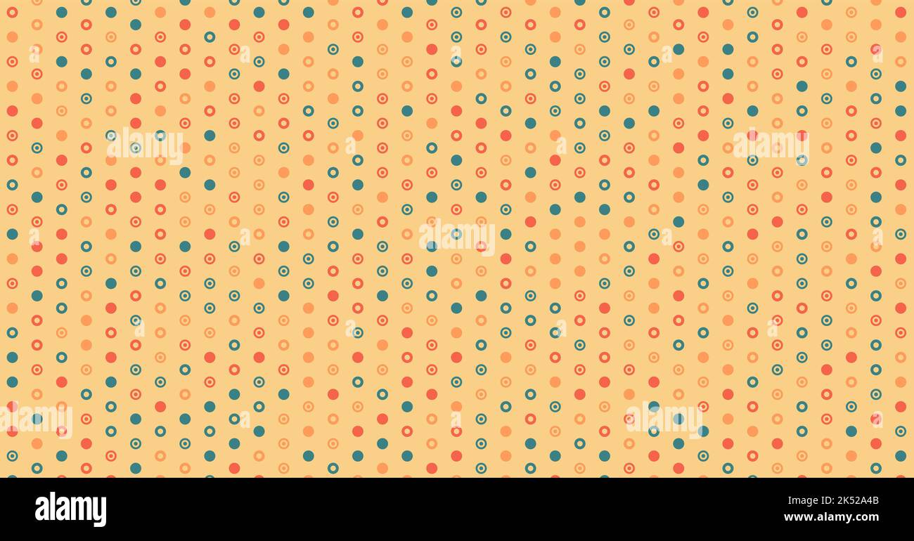 Abstract Round Colour Halftone computational art background ...