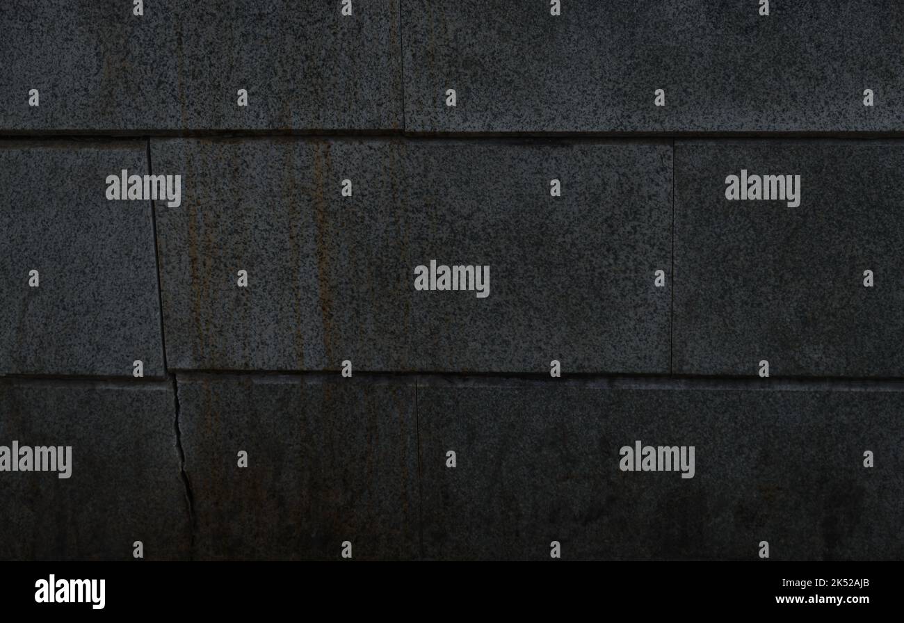 old marble stone walls texture from quarry with dirty stains and ...