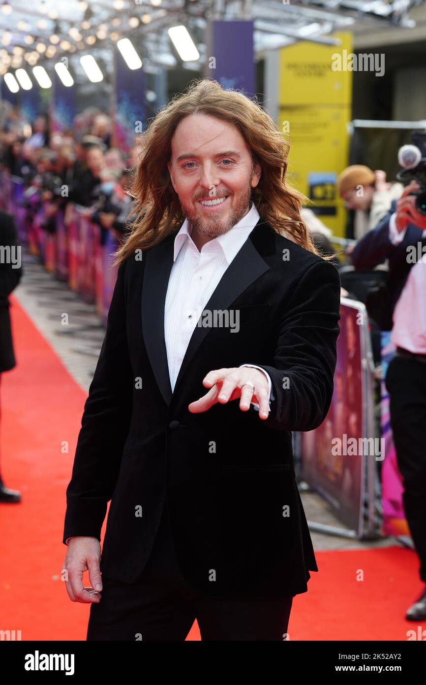 Tim Minchin arriving for the World premiere of Roald Dahl's Matilda at ...