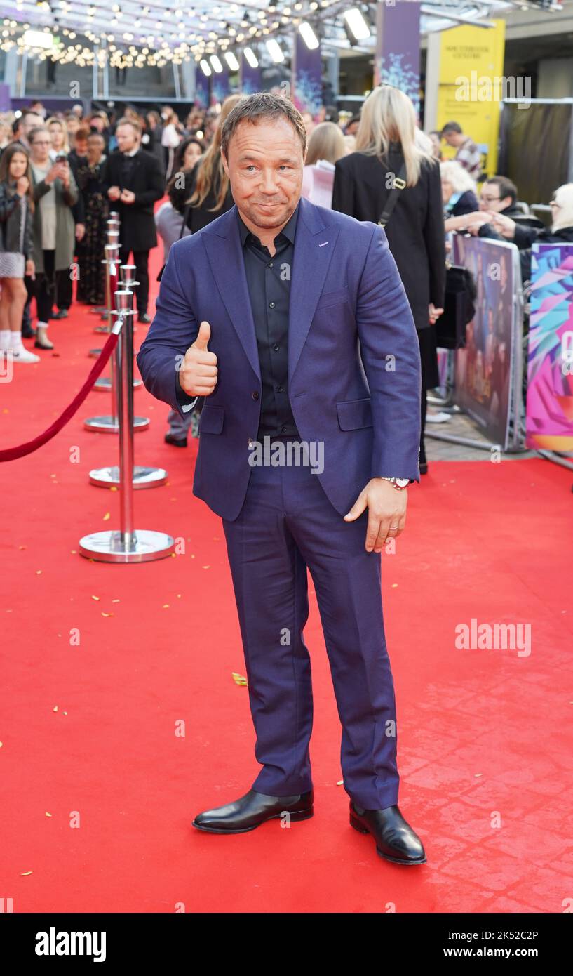 Stephen Graham arriving for the World premiere of Roald Dahl's Matilda ...