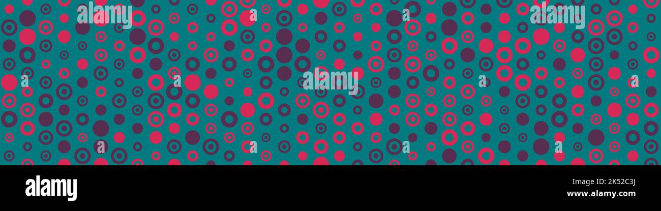 Abstract Round Colour Halftone computational art background ...