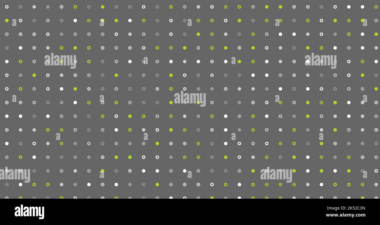 Abstract Round Colour Halftone computational art background ...