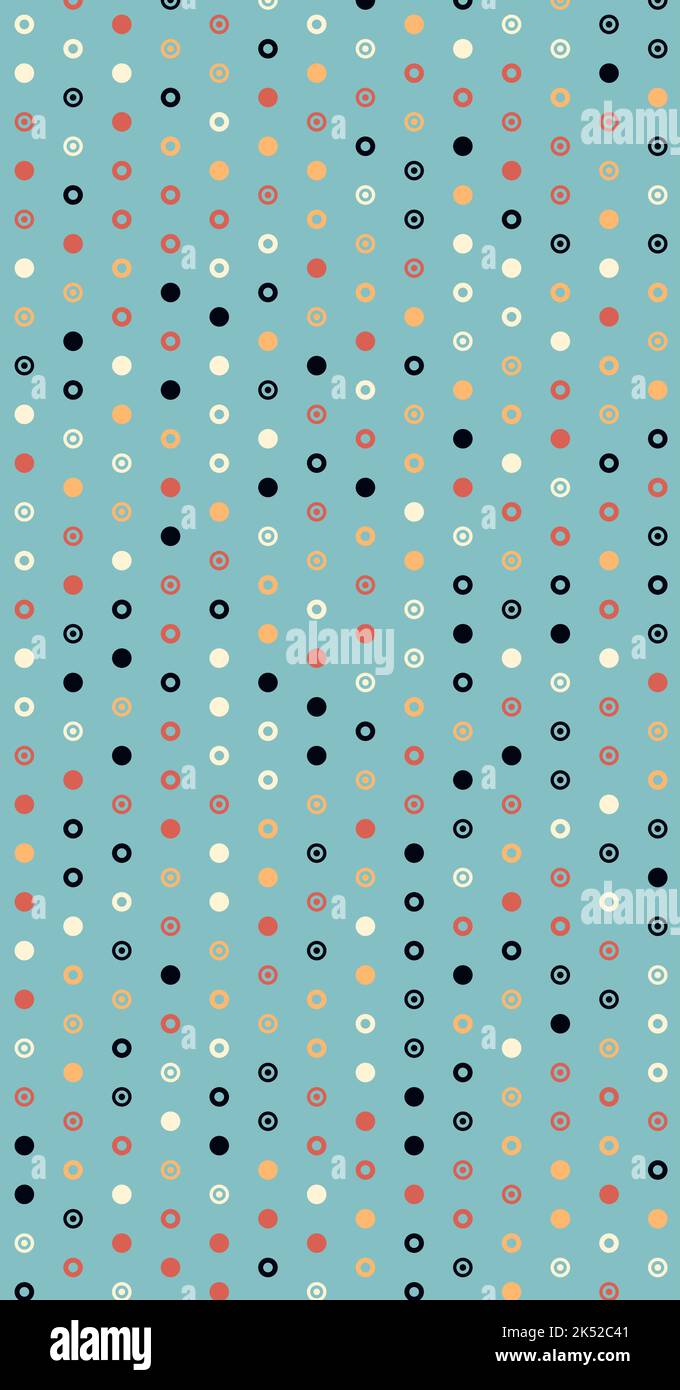 Abstract Round Colour Halftone computational art background ...