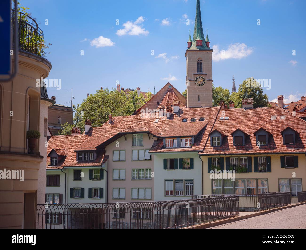 travel to Bern, Switzerland in summer. The old part of Bern is ...