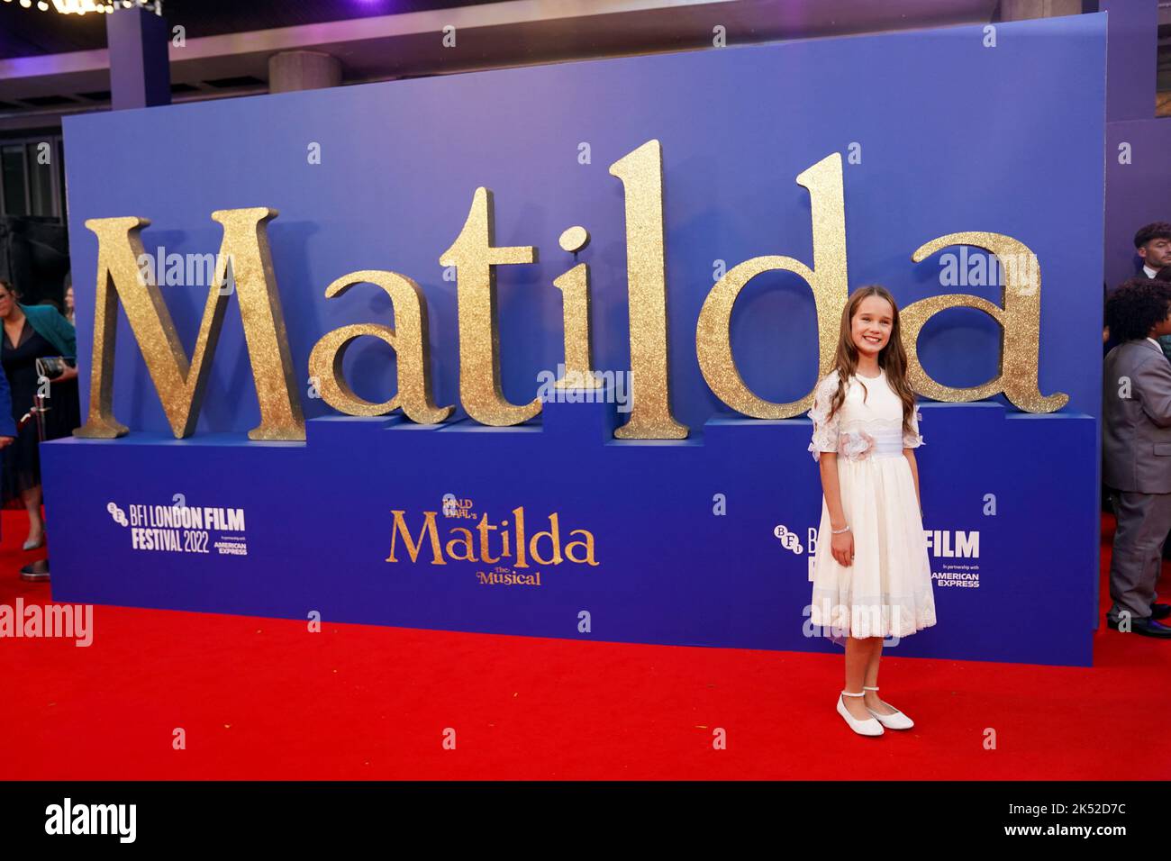 Matilda the musical alisha weir hi-res stock photography and images - Alamy