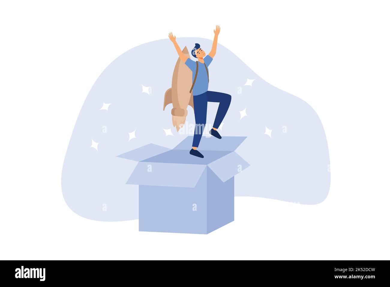 Think outside the box, creativity and innovation to change new ideation ...