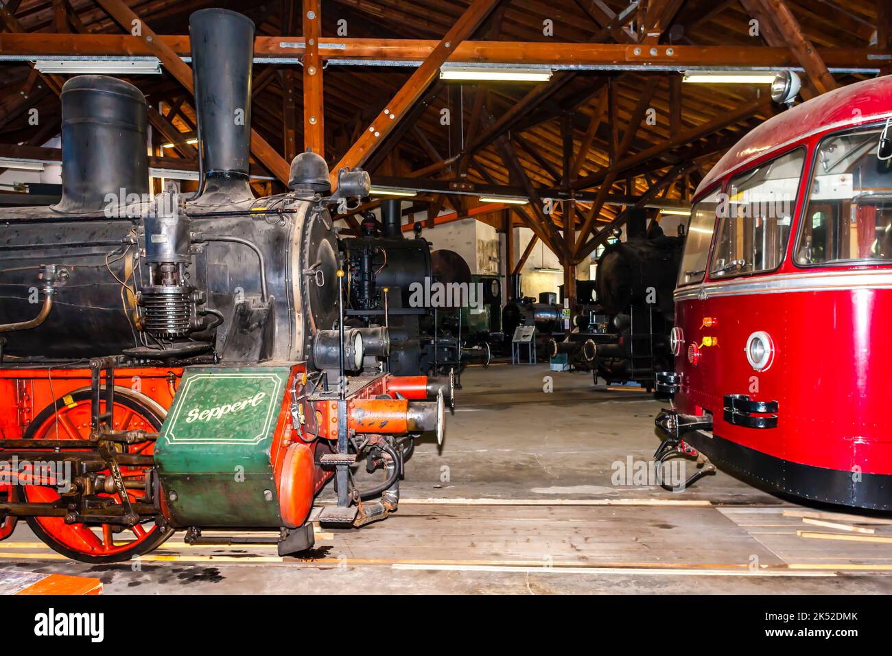 Railway Museum, Bayerisch Eisenstein, Germany Stock Photo - Alamy