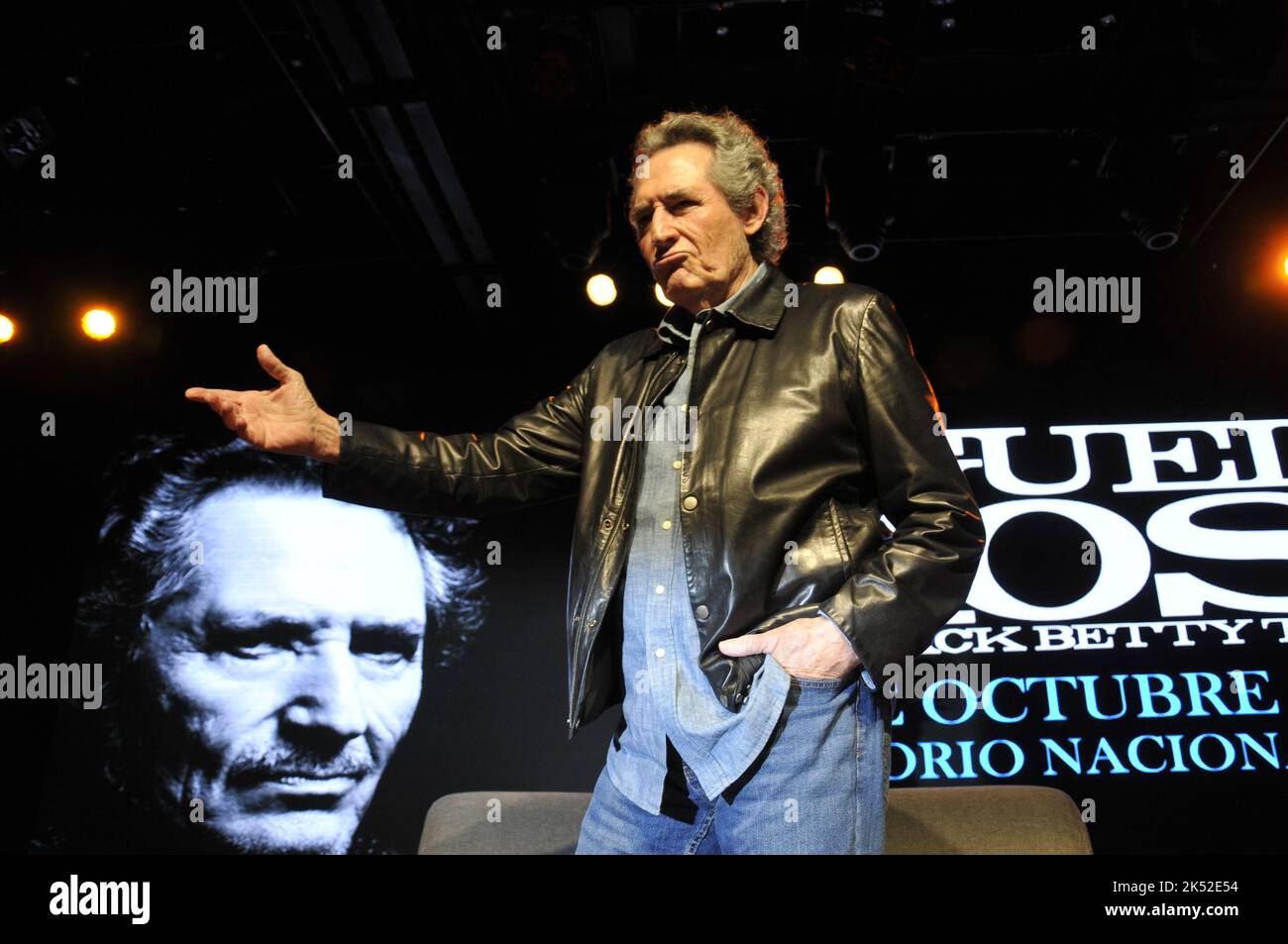 Mexico City, Mexico: October 4, 2022, Spanish singer Miguel Rios ...