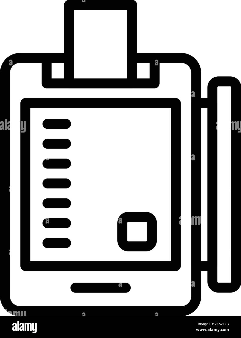 Self service scanner Cut Out Stock Images & Pictures - Alamy