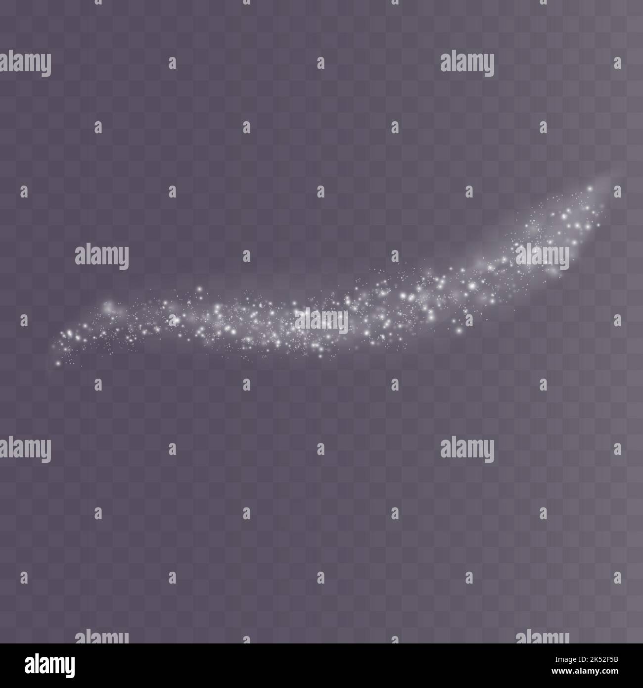 White png dust light. Bokeh light lights effect background. Christmas ...