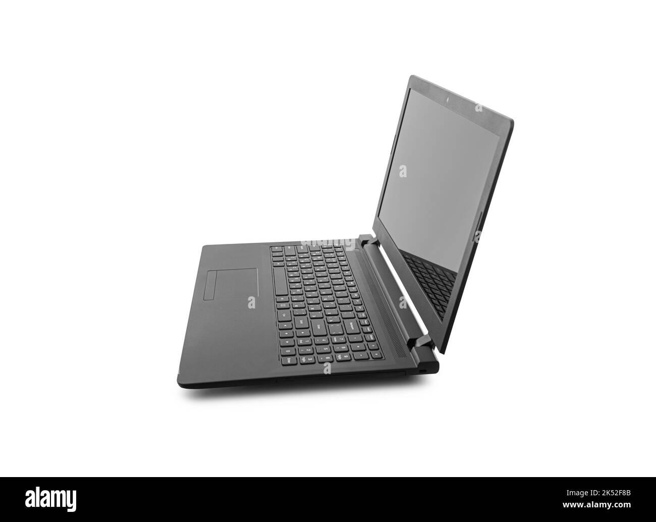 Front view modern laptop Cut Out Stock Images & Pictures - Alamy