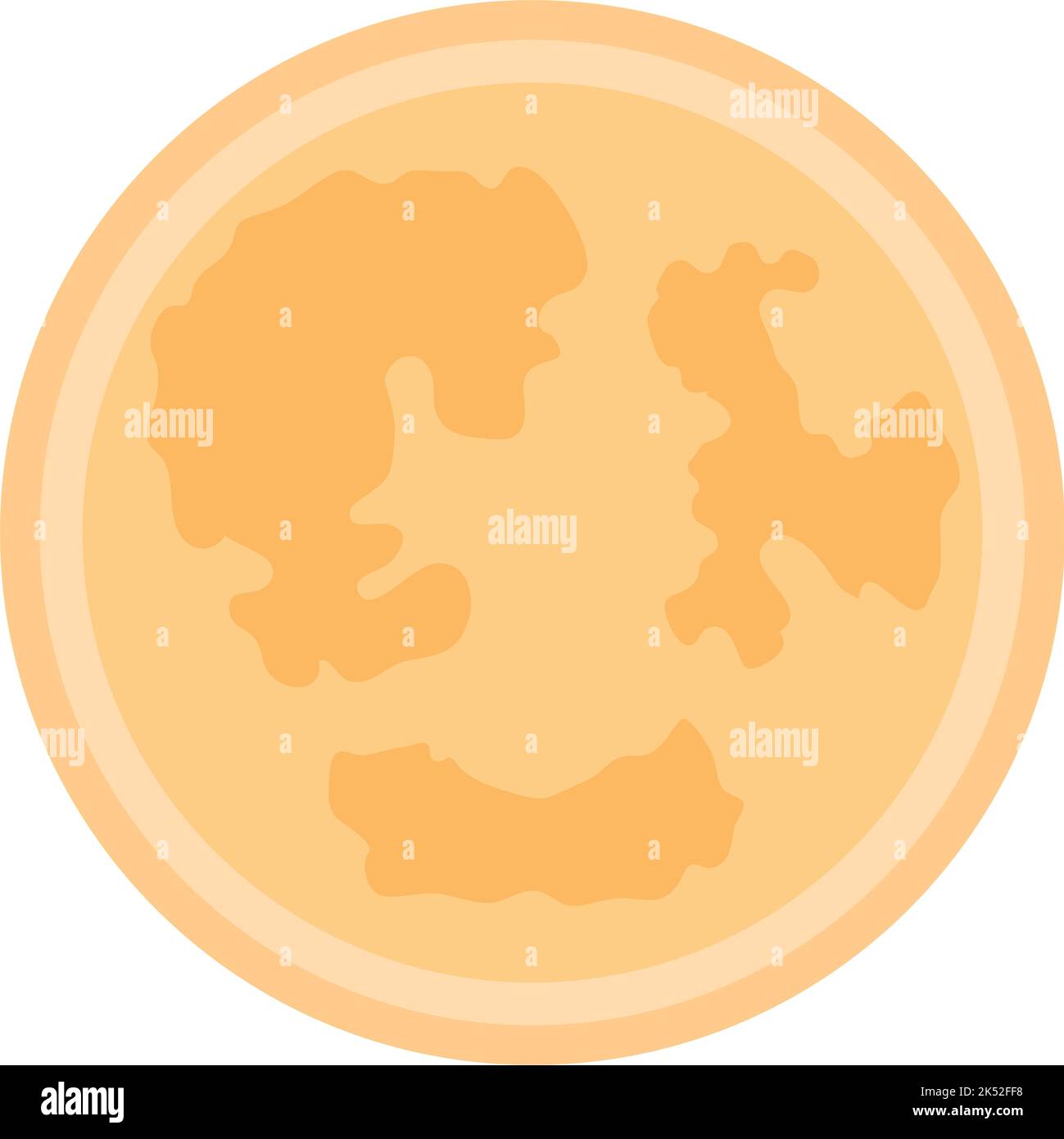 yellow full moon night icon Stock Vector Image & Art - Alamy