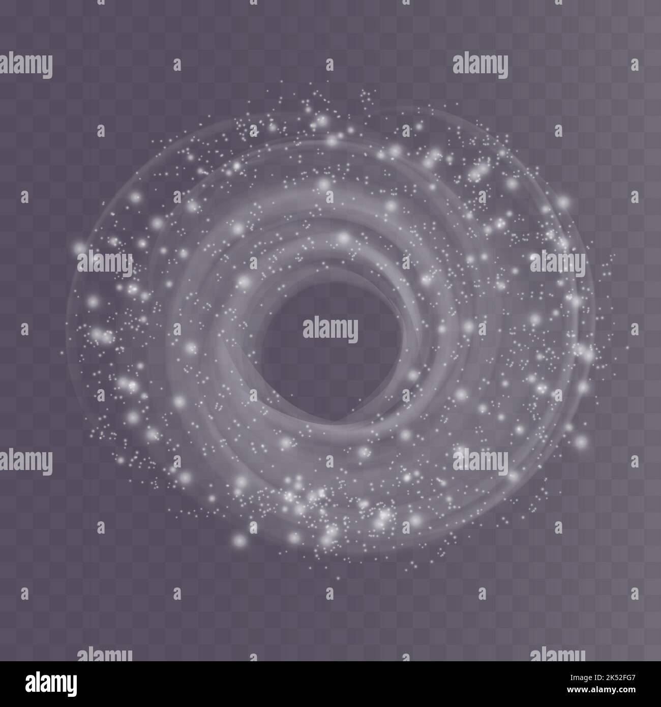 White png dust light. Bokeh light lights effect background. Christmas ...