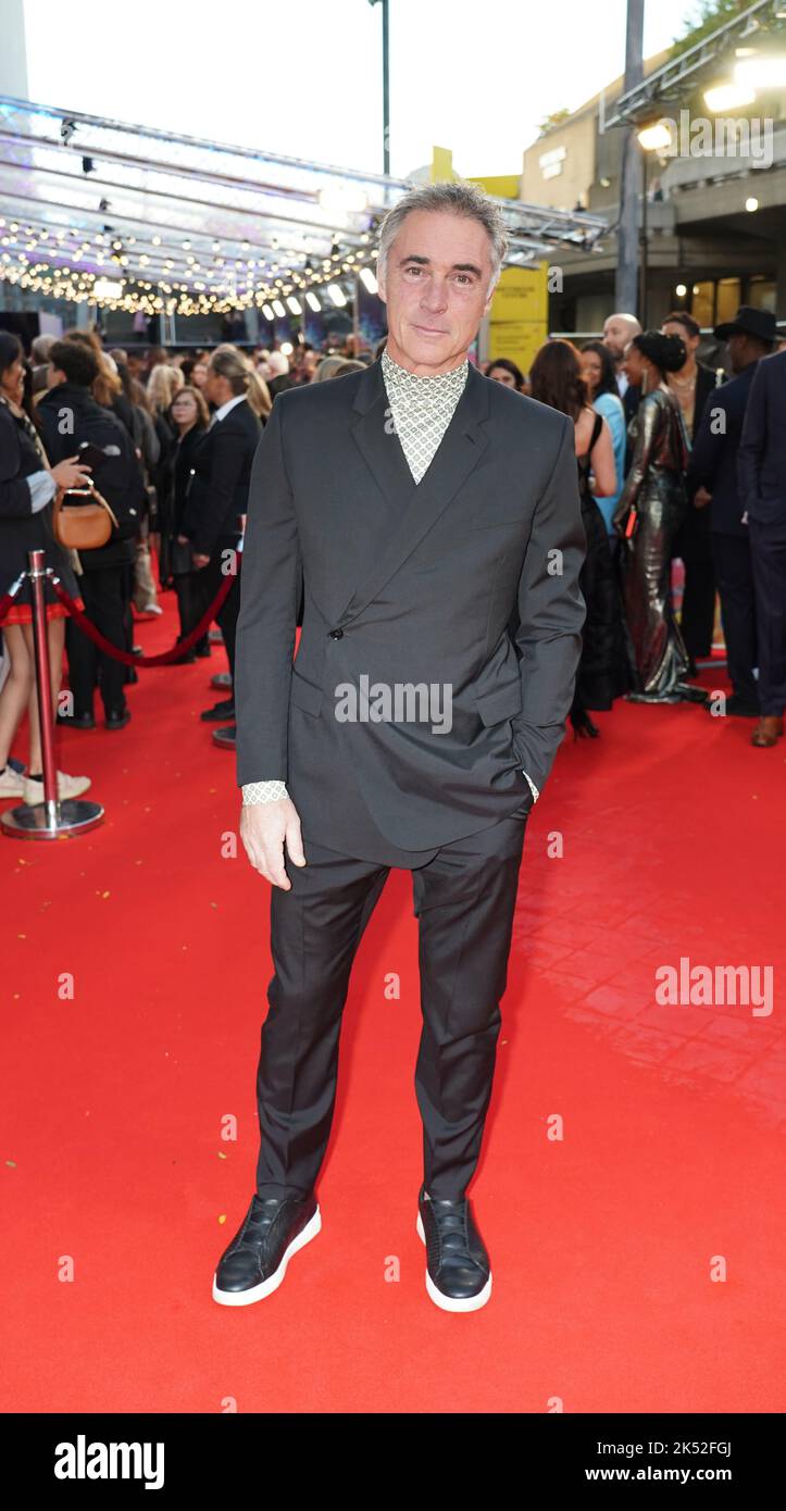 Greg Wise arriving for the World premiere of Roald Dahl's Matilda at ...