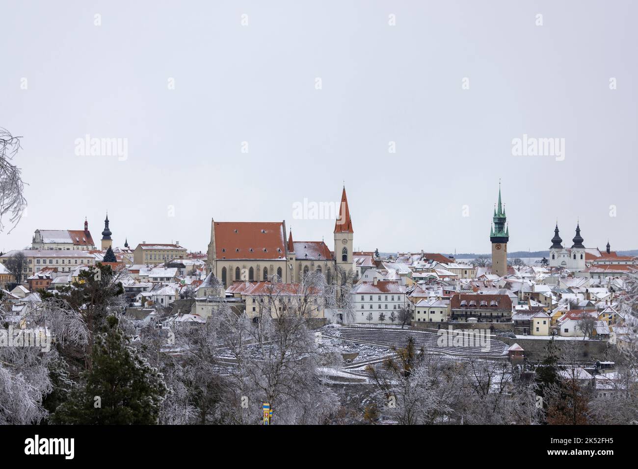 Historical town Znojmo, Southhern Moravia, Czech Republic Stock Photo ...