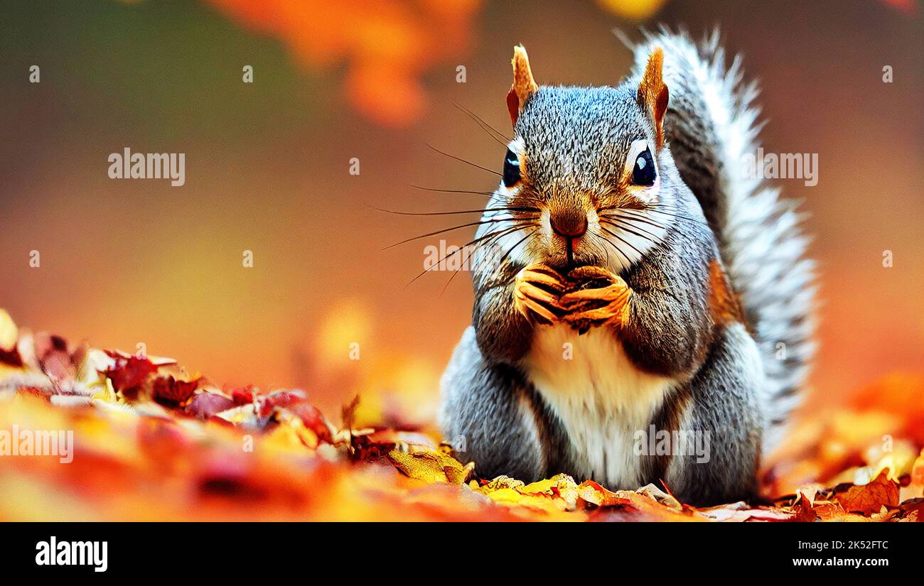 Cute Squirrel Wallpaper