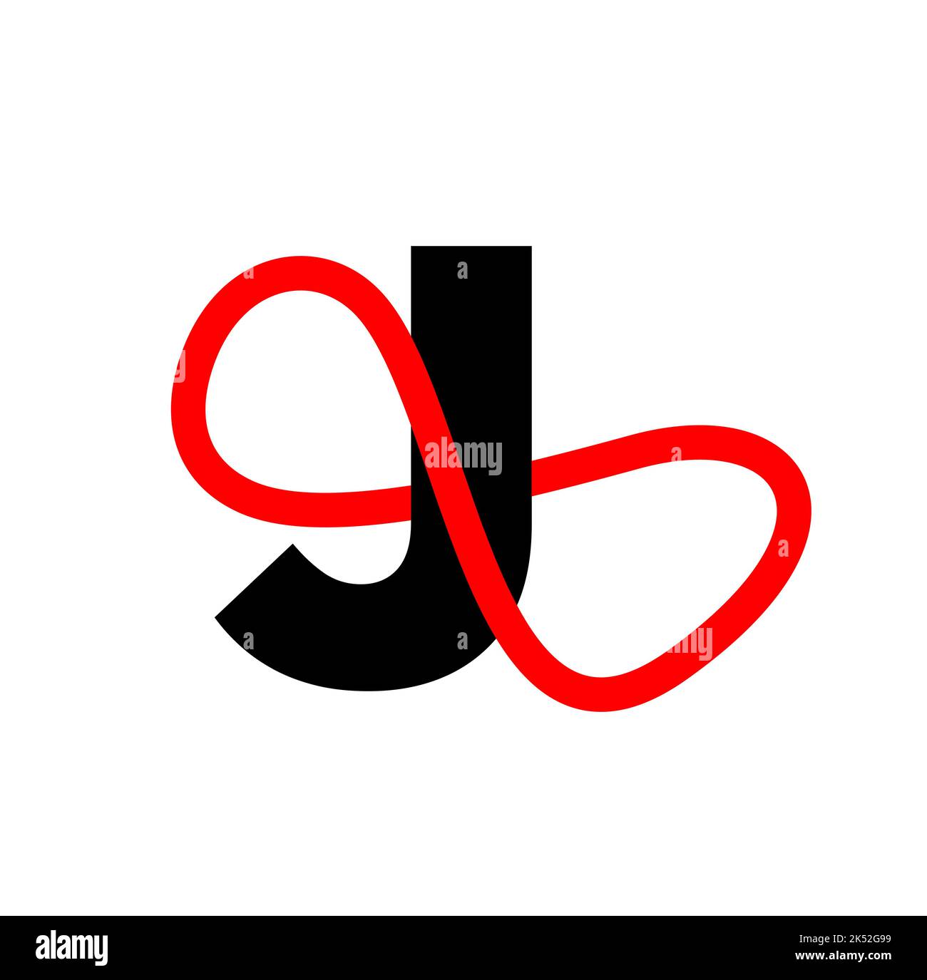 Elegant infinity symbol logo hi-res stock photography and images - Alamy