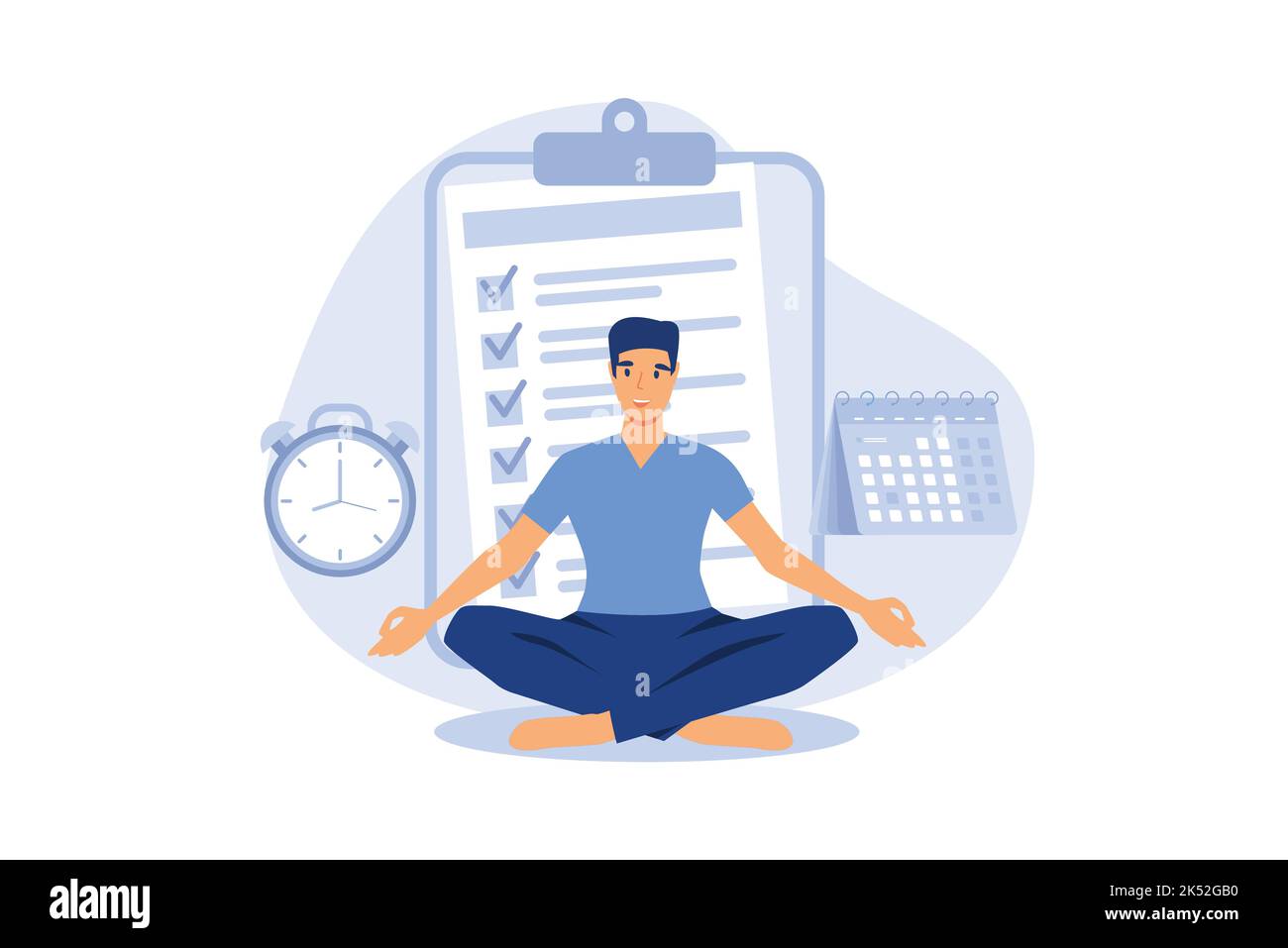 Self discipline or self control to complete work or achieve business ...