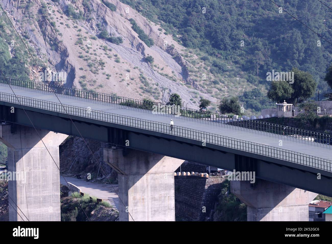 Chenab railway bridge hi-res stock photography and images - Alamy