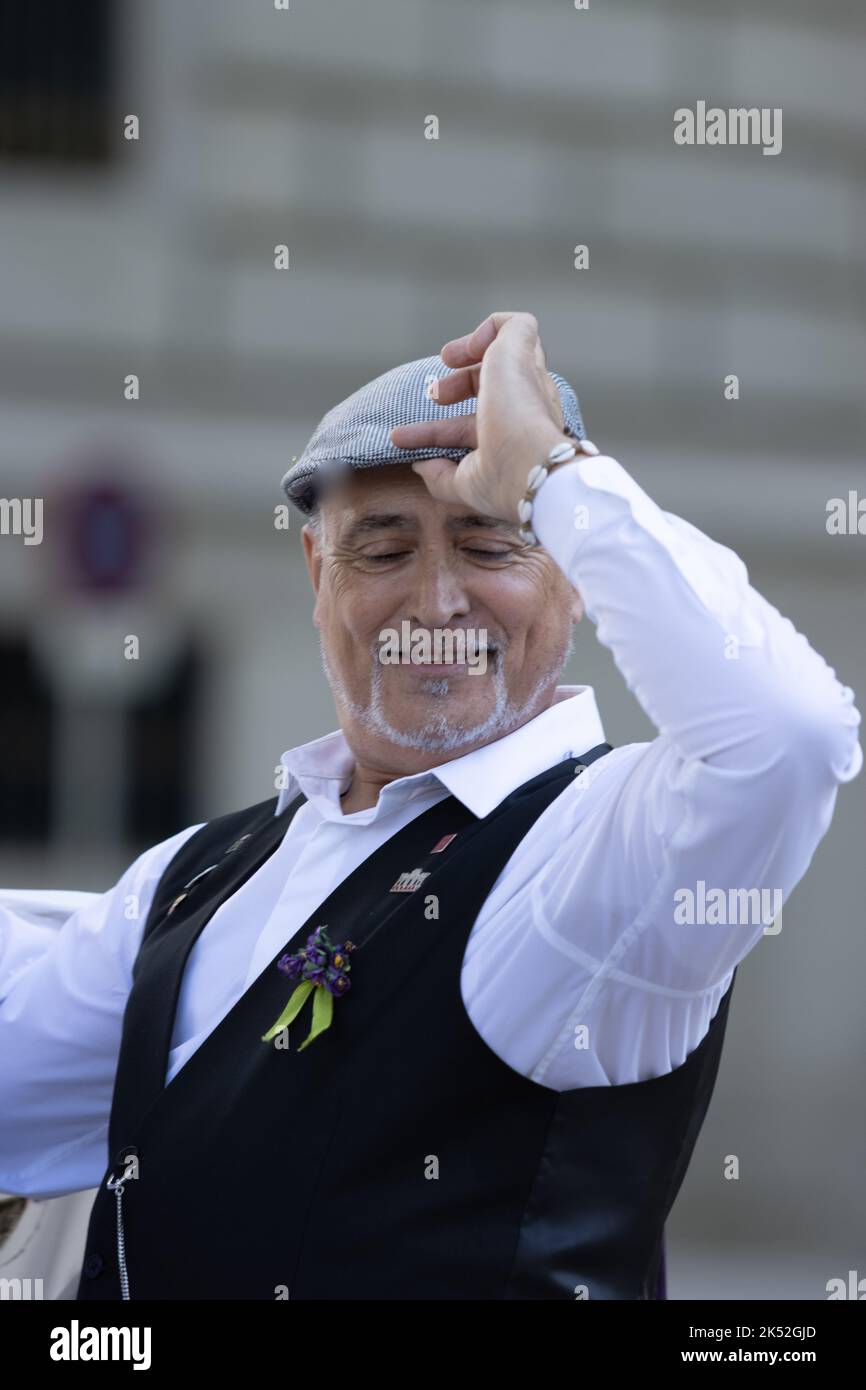 A vertical shot of a castizo dancer Stock Photo - Alamy