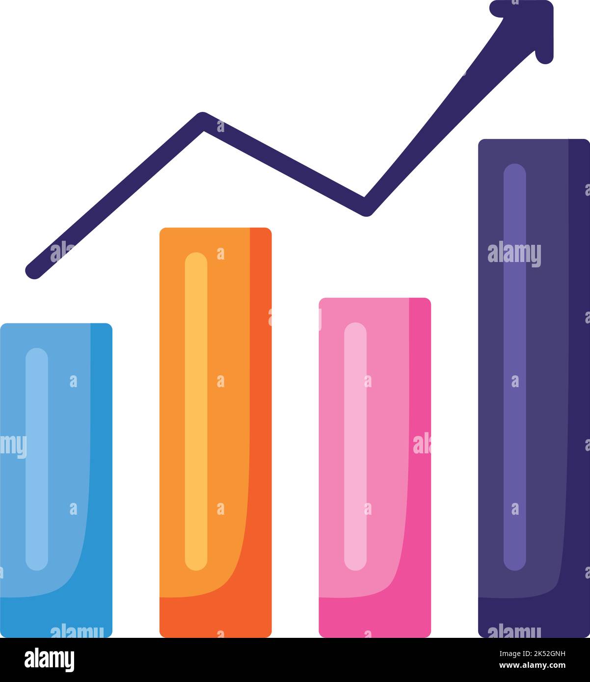statistics bars infographic information icon Stock Vector Image & Art ...