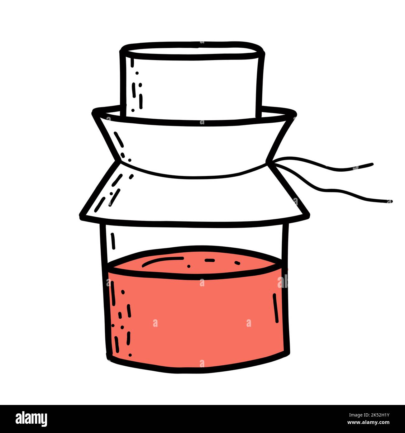 Brewing coffee alternative method Stock Vector Images - Alamy