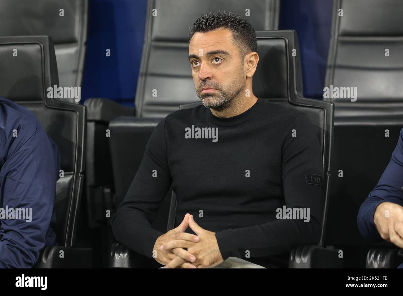 Milan, Italy. 04th Oct, 2022. Italy, Milan, oct 4 2022: Xavi (fc ...
