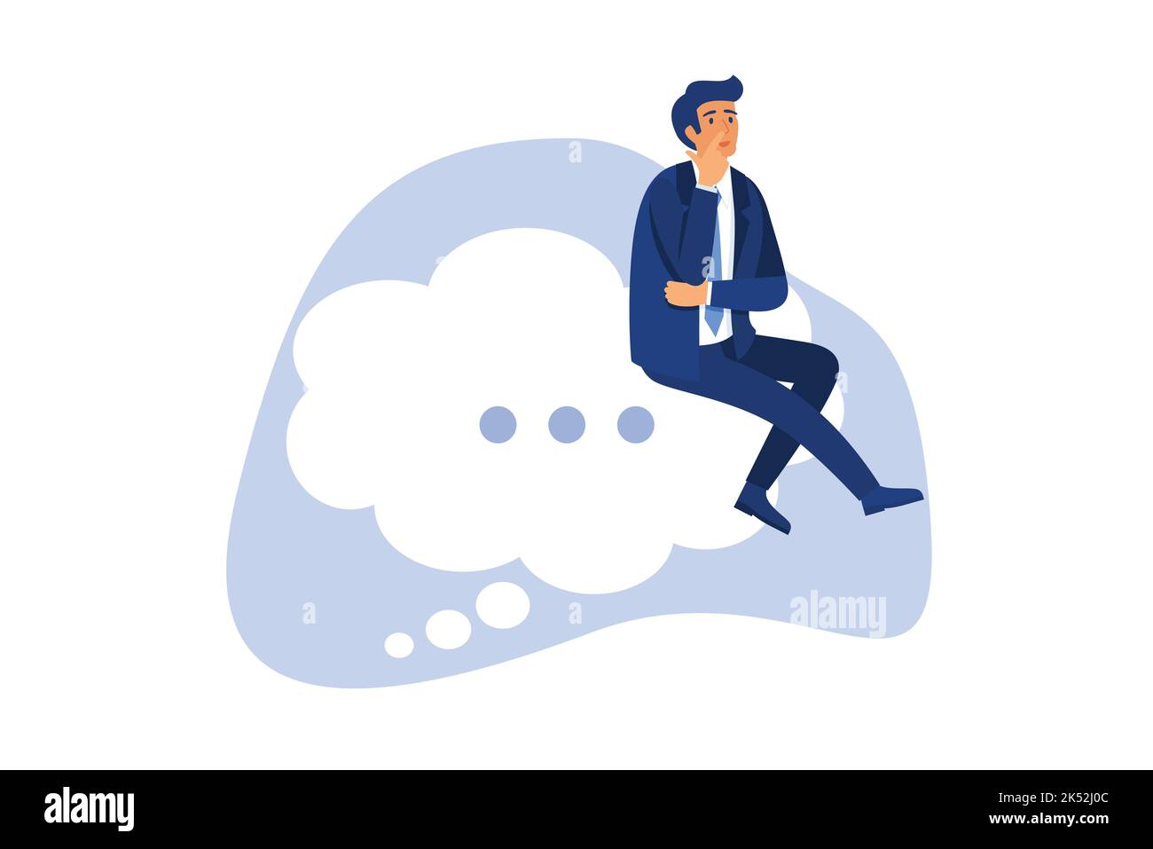 Concentrate gesturing Stock Vector Images - Alamy