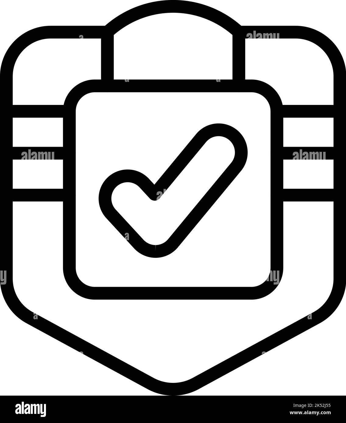 Positive pcr test icon outline vector. Corona health. Swab covid19 ...