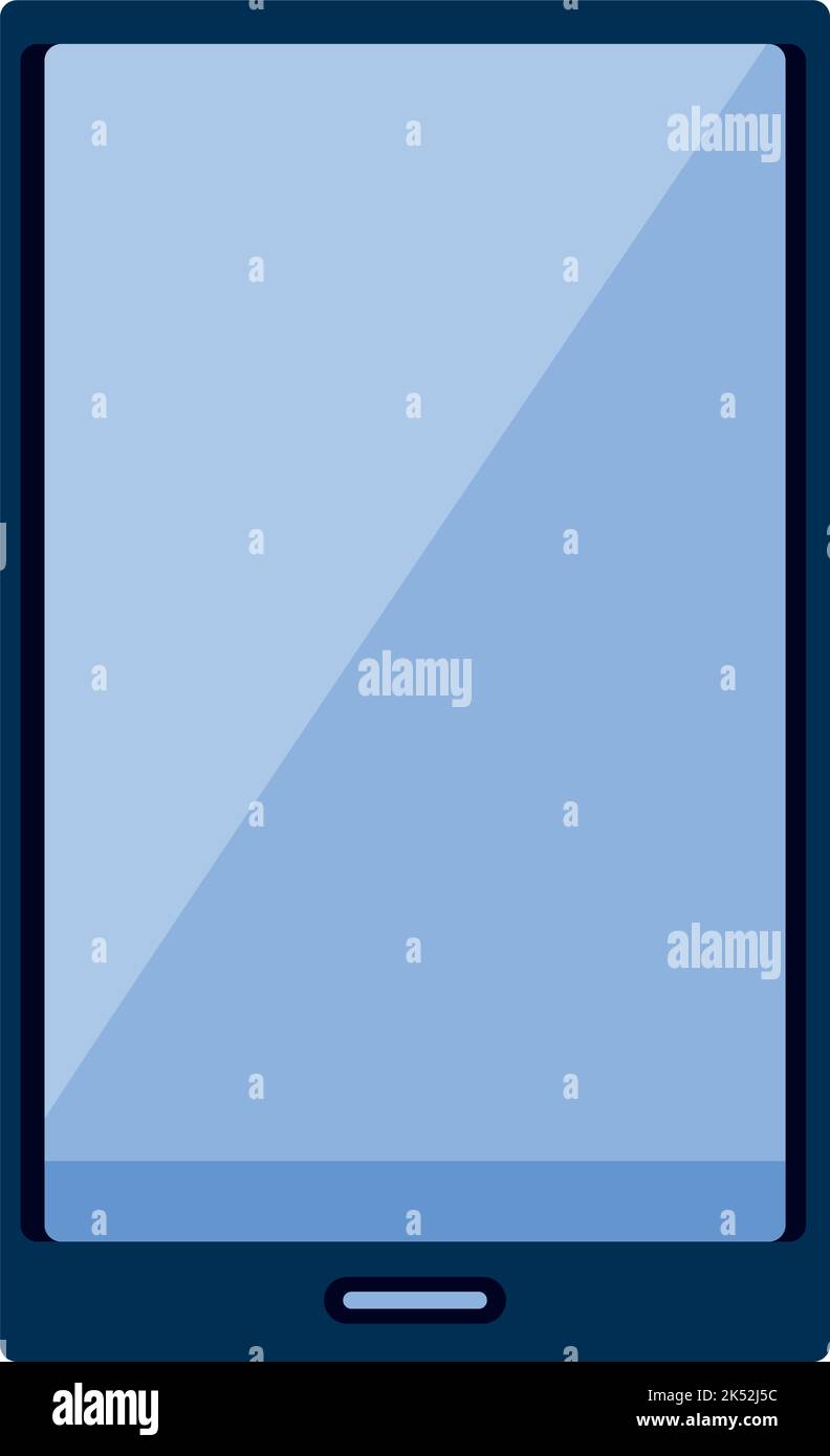 smartphone device technology isolated icon Stock Vector Image & Art - Alamy