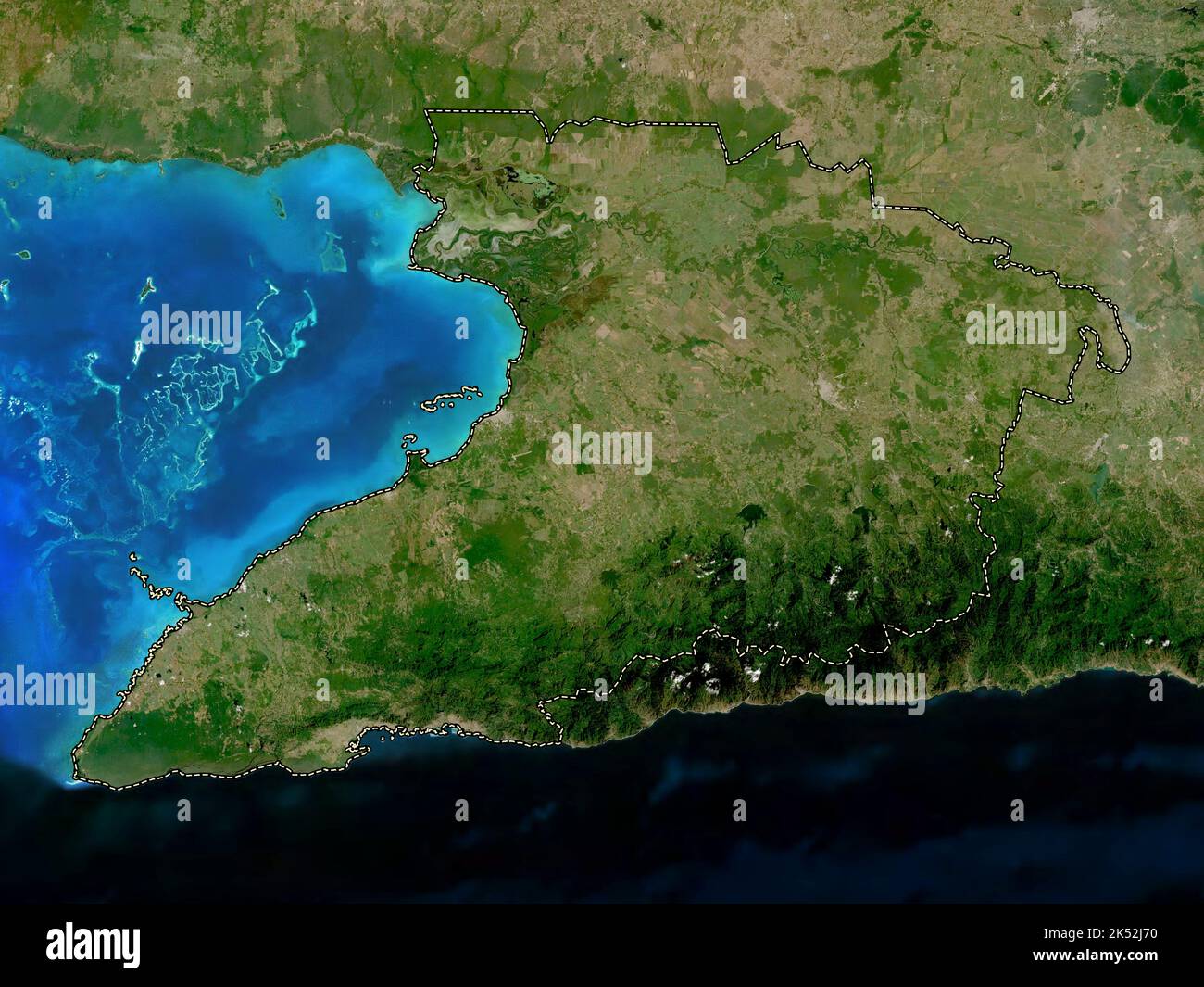 Granma, province of Cuba. Low resolution satellite map Stock Photo - Alamy Granma, province of Cuba. Low resolution satellite map Stock Photo - Alamy
