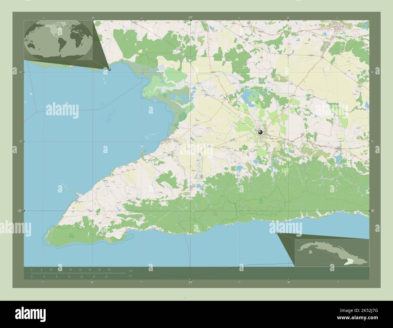 Granma, province of Cuba. Open Street Map. Corner auxiliary location ... Granma, province of Cuba. Open Street Map. Corner auxiliary location ...