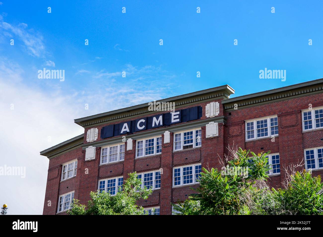 Acme flats hi-res stock photography and images - Alamy