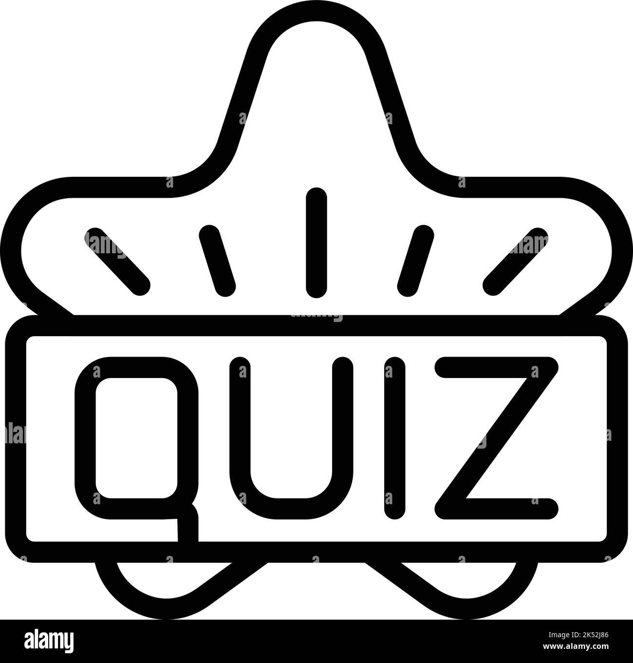 Quizz star Stock Vector Images - Alamy
