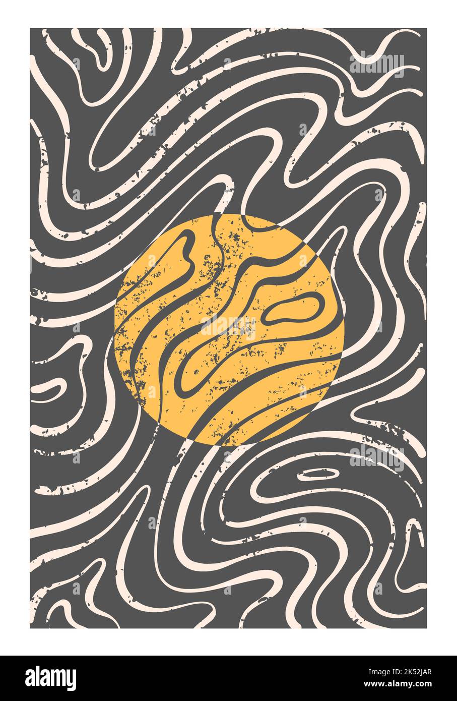 Poster with abstract geometric patterns Stock Vector Image & Art - Alamy