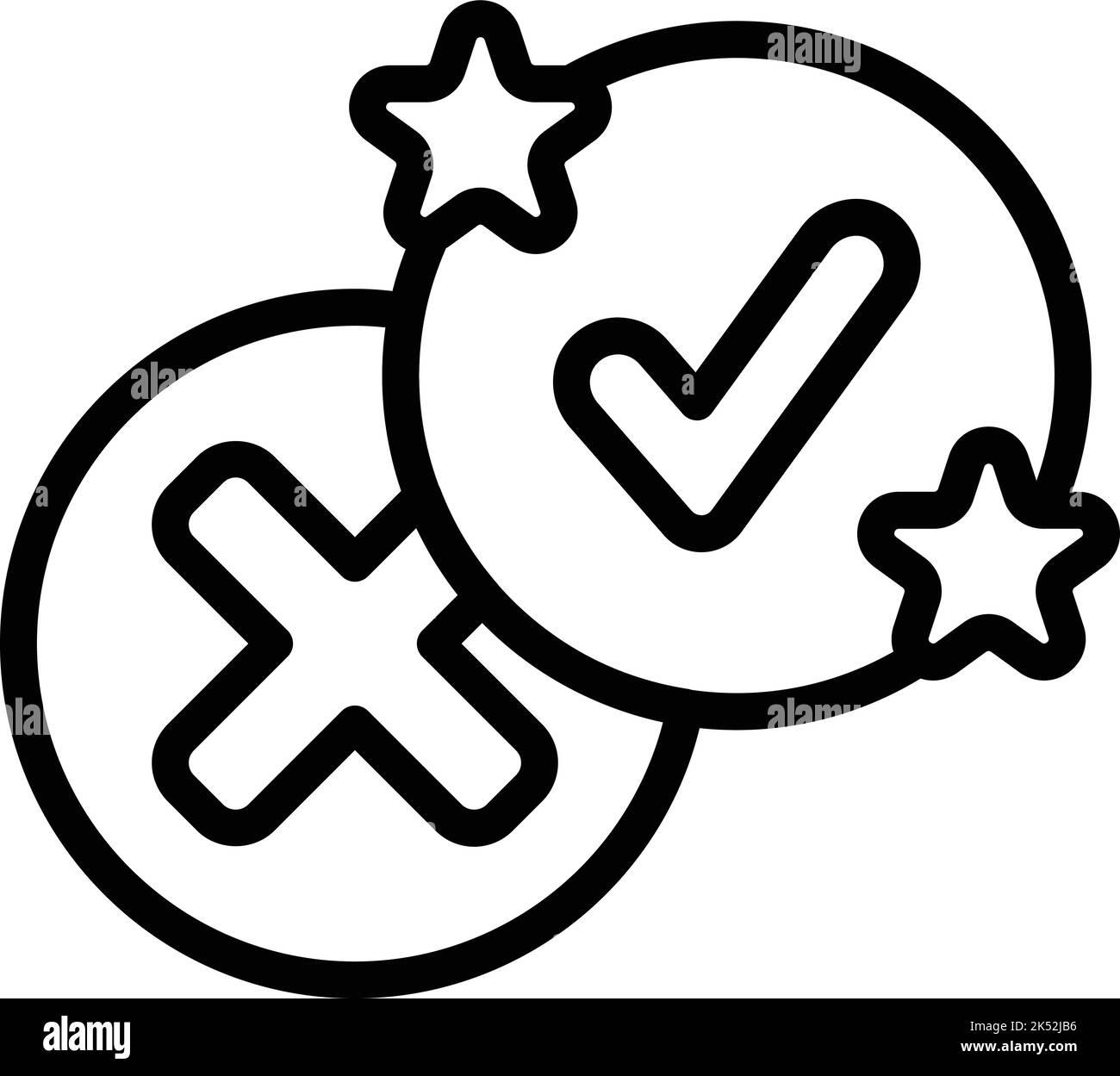 Interview quiz icon outline vector. Poster show. Answer time Stock ...
