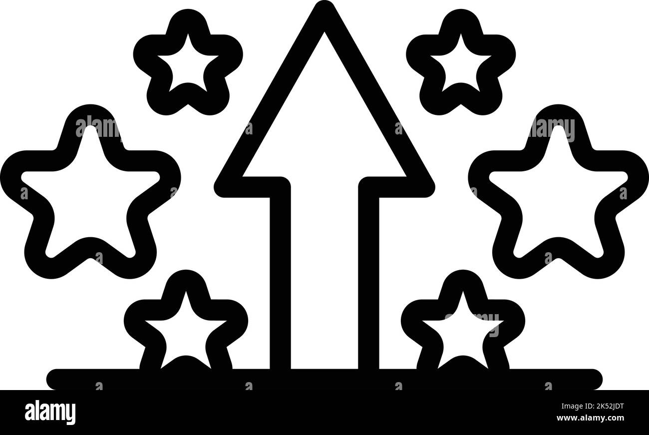 Up quiz icon outline vector. Poster ask. Competition game Stock Vector ...