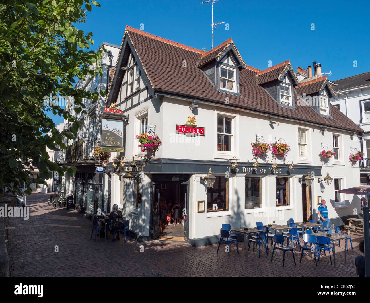 The Duke of York, a Fullers public house in the Pantiles area of Royal ...