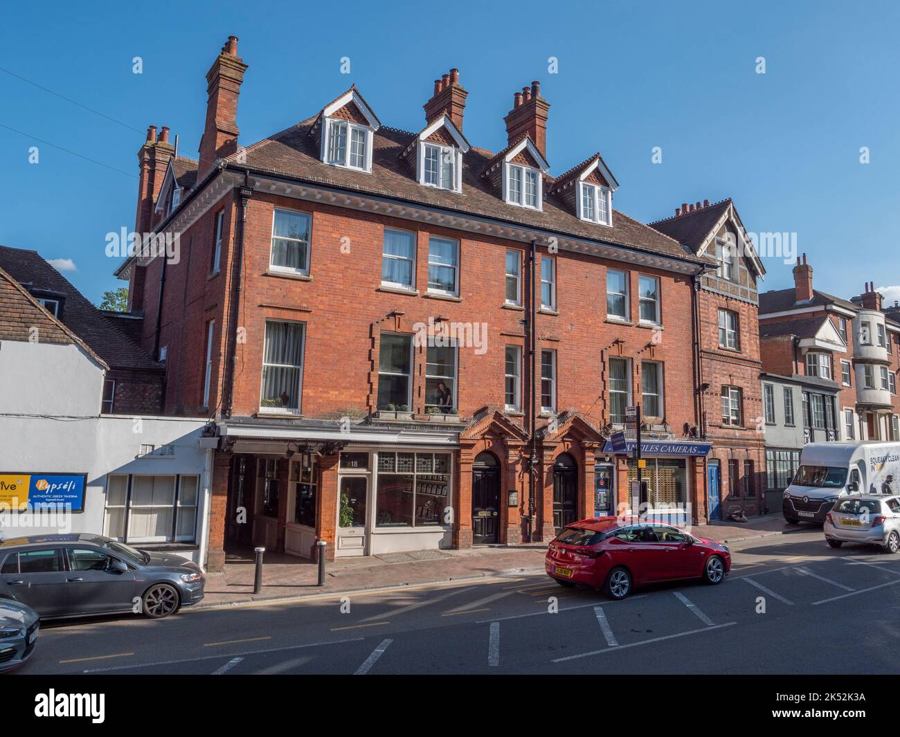 General view of the historic architecture of Royal Tunbridge Wells ...