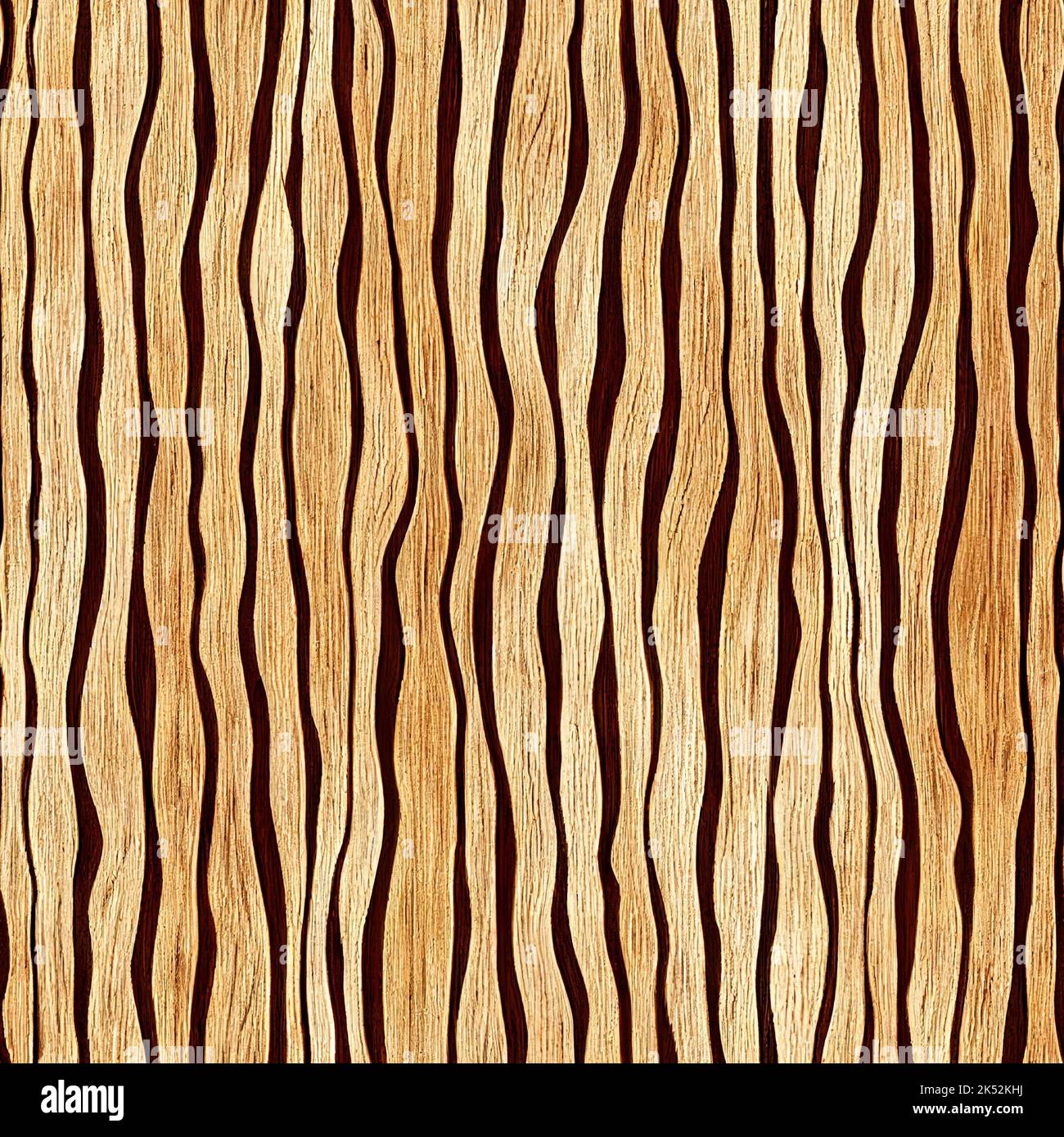 An infinitely repeatable seamless wood pattern in beige and black Stock ...