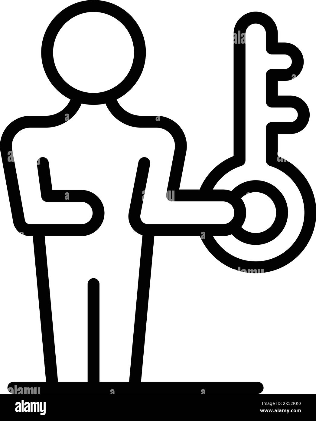 Key success icon outline vector. Cyber expert. Chart attack Stock ... Key success icon outline vector. Cyber expert. Chart attack Stock ...