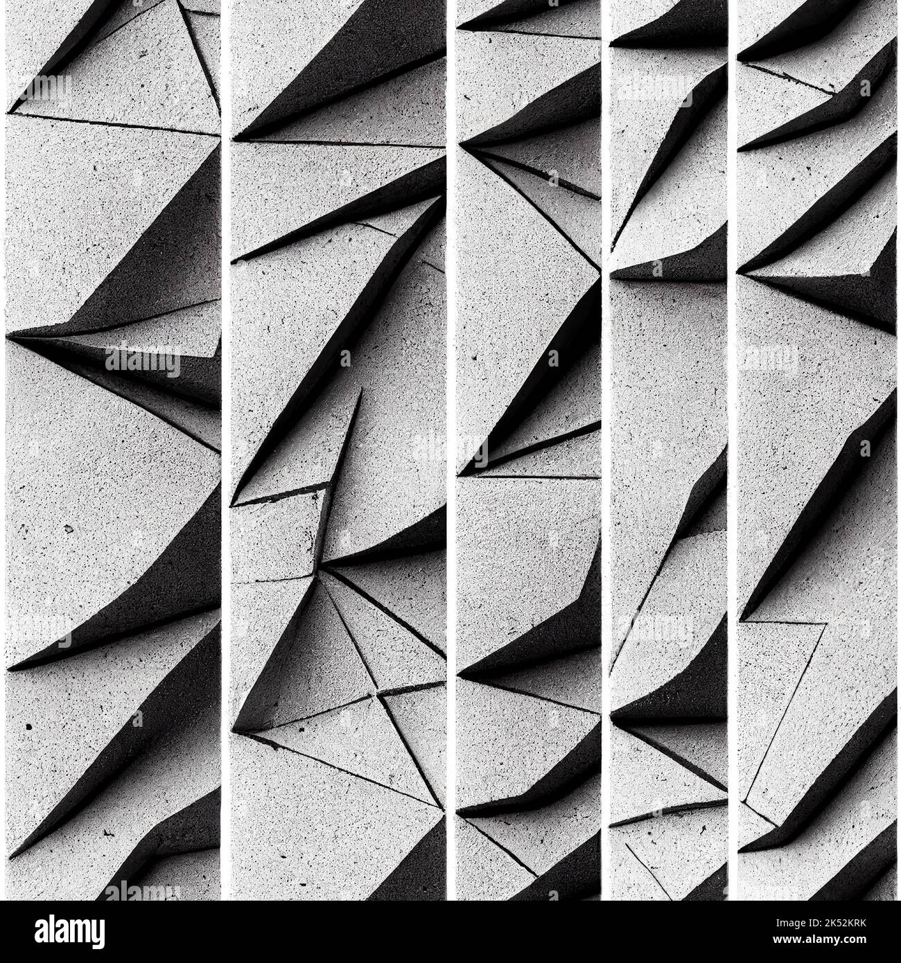 An infinitely repeatable seamless tile pattern of concrete in gray ...