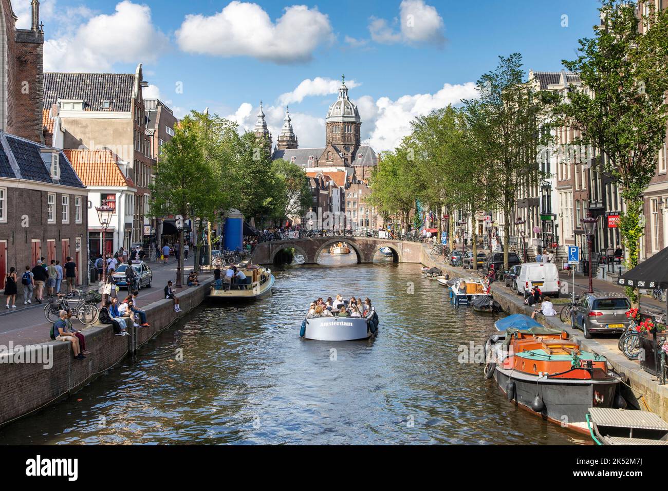 Netherlands, Northern Holland province, Amsterdam, Red Light district ...